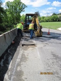 Lindley, NY Bridge Concrete Patch & Repair Demonstration | DISSCO